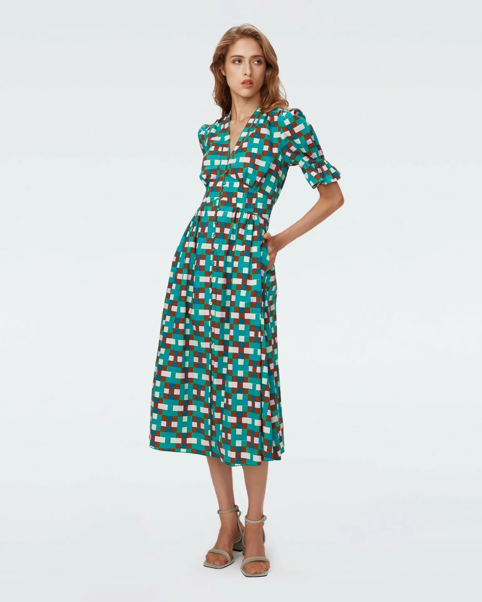 Erica Cotton Dress - Diane Von Furstenberg
