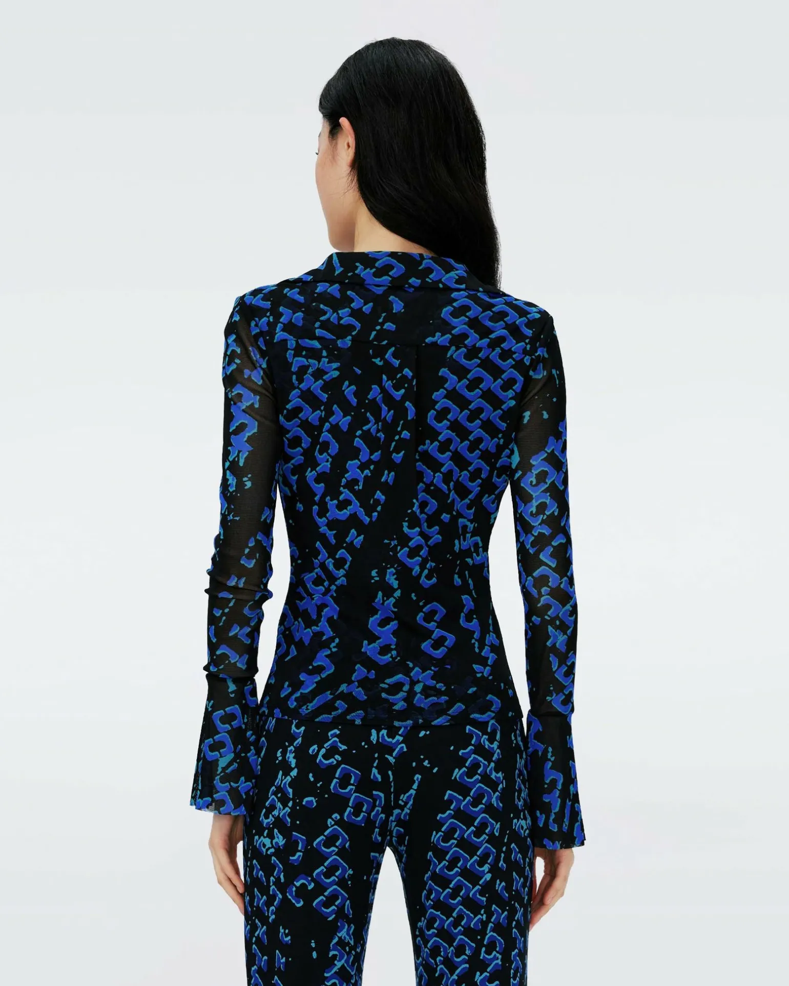 Mackenzie Mesh Top - Diane Von Furstenberg